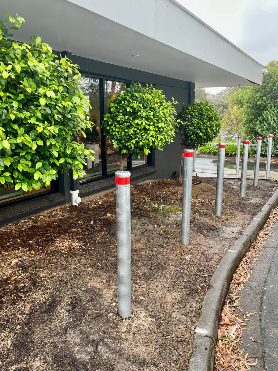 Galvanised Inground Bollards – Global Bollards