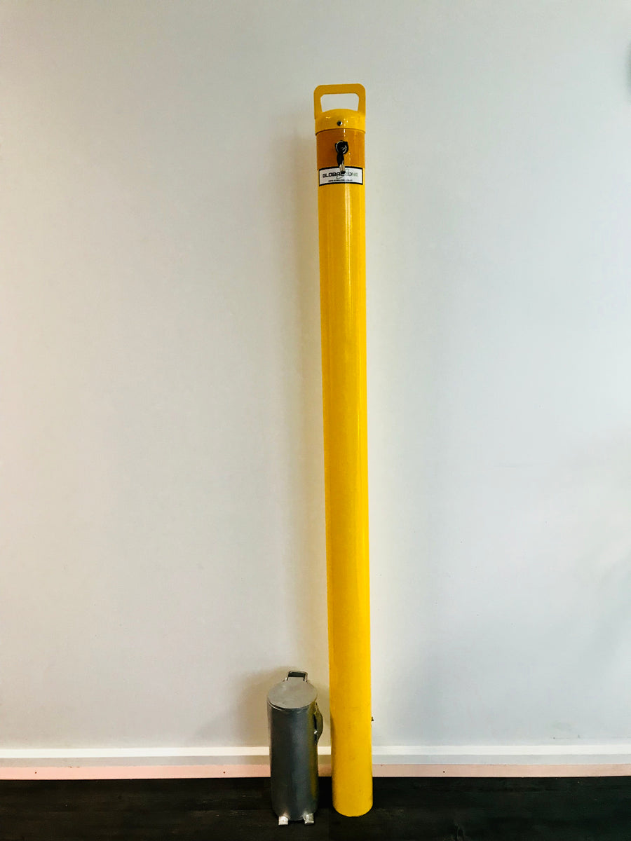 Key-Insert Removable Bollard - 89mm Diameter – Global Bollards