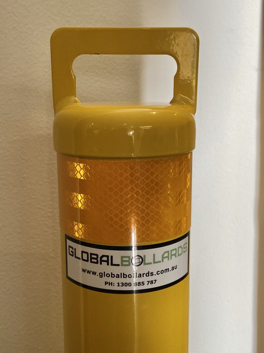 Removable Bollard (Padlock Compatible) – Global Bollards