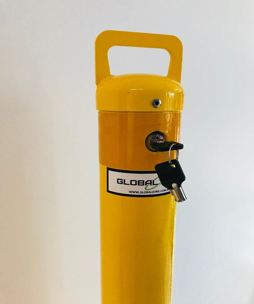 Key-Insert Removable Bollard - 89mm Diameter – Global Bollards